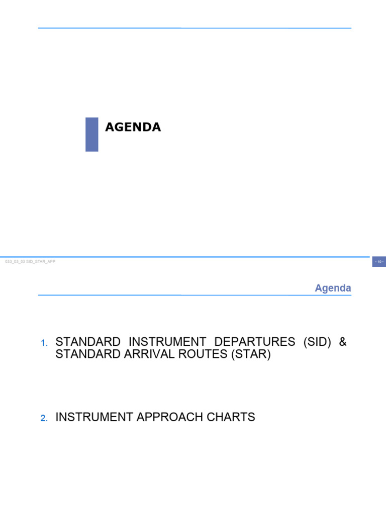SID_STAR | PDF | Instrument Flight Rules | Aviation Safety