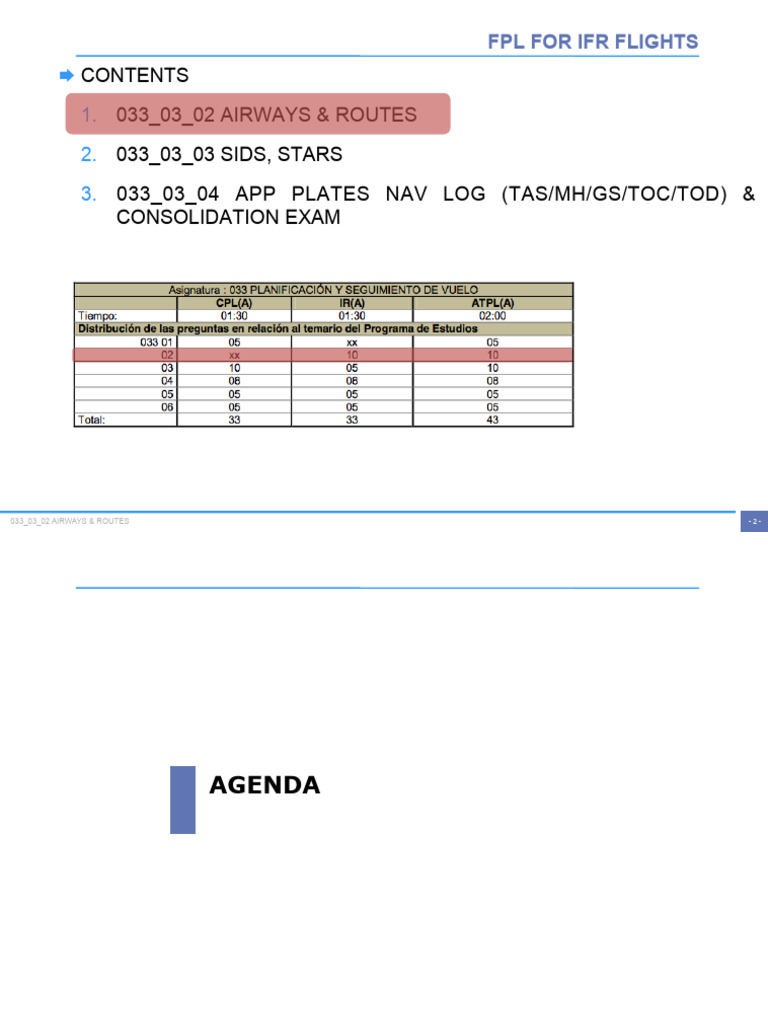 FPL IFR (2) Flight - AIRWAYS | PDF | Altitude | Instrument Flight Rules