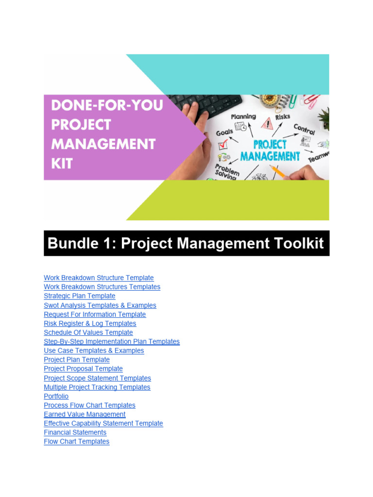 (DOC) Project Management Templates | PDF | Project Management ...