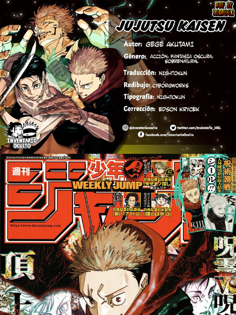 262 ║ Jujutsu Kaisen | PDF