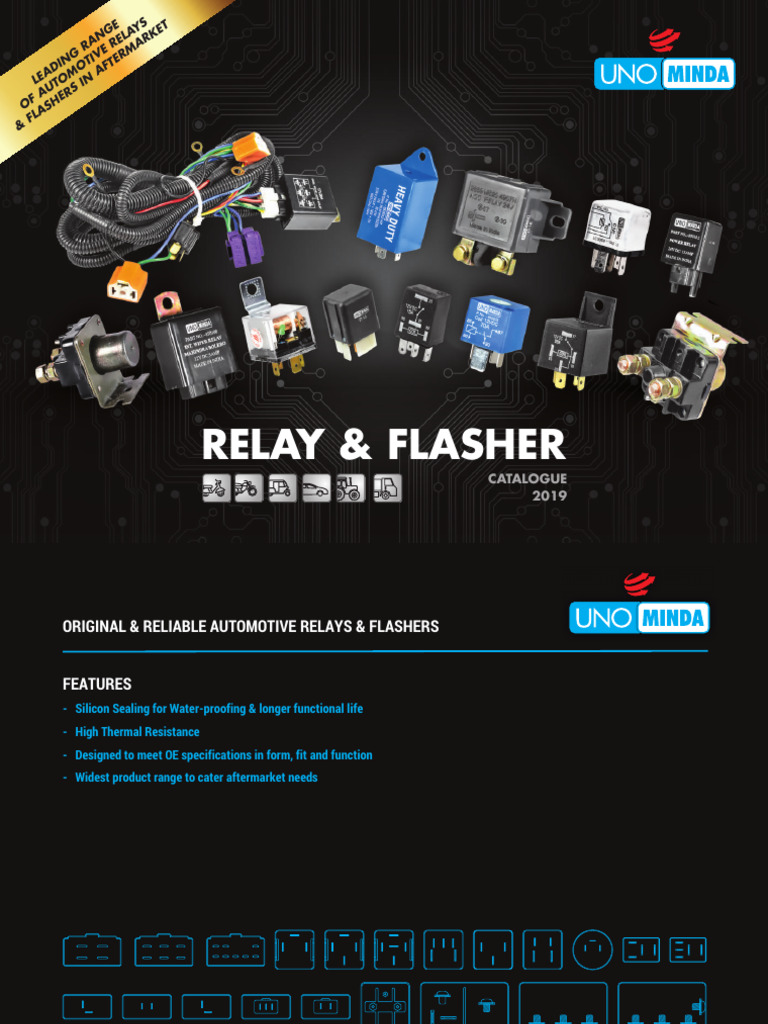 Minda Relay & Flasher | PDF