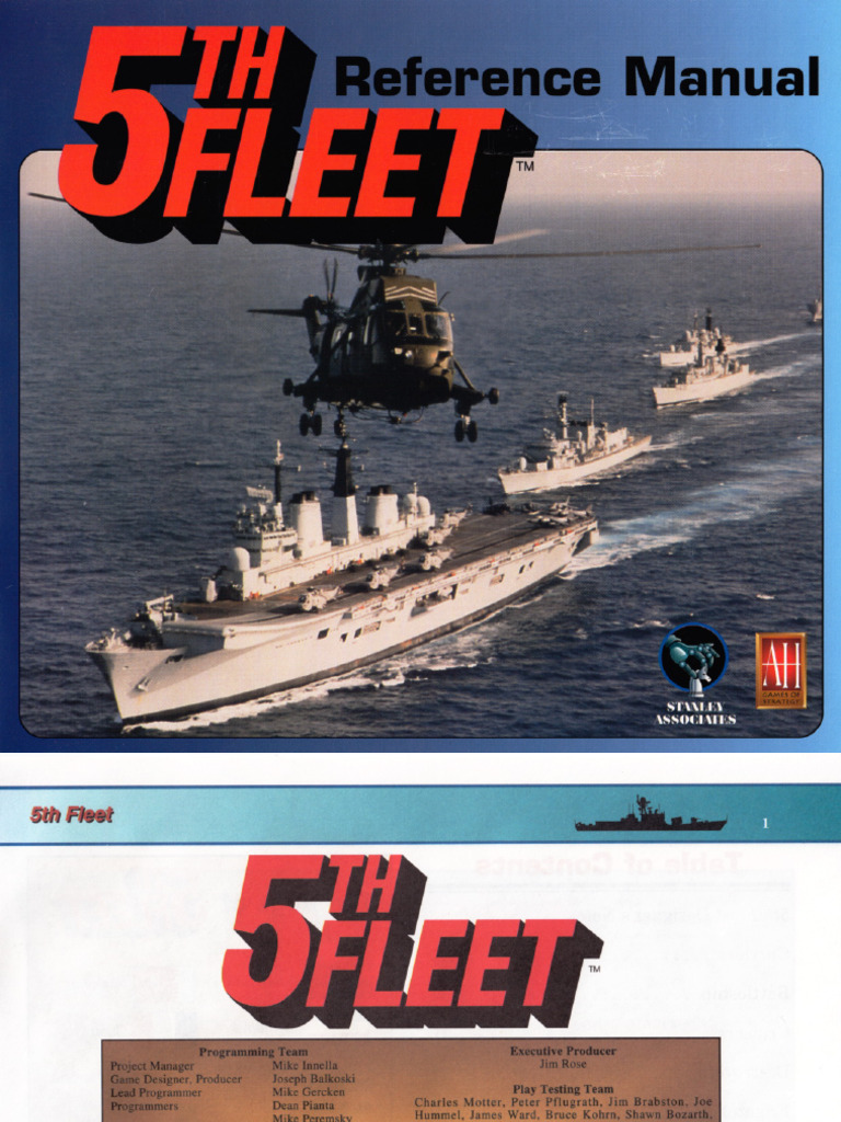 5th-Fleet RefCard DOS EN | PDF