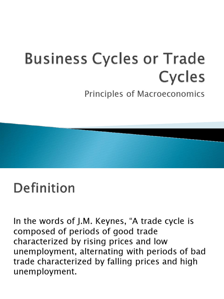 Business Cycles | PDF | Business Cycle | Recession