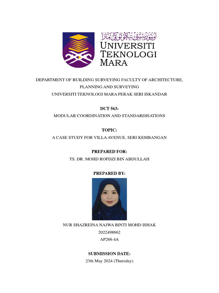 DCT 563 Ind Case Study | PDF | Standardization | Precast Concrete