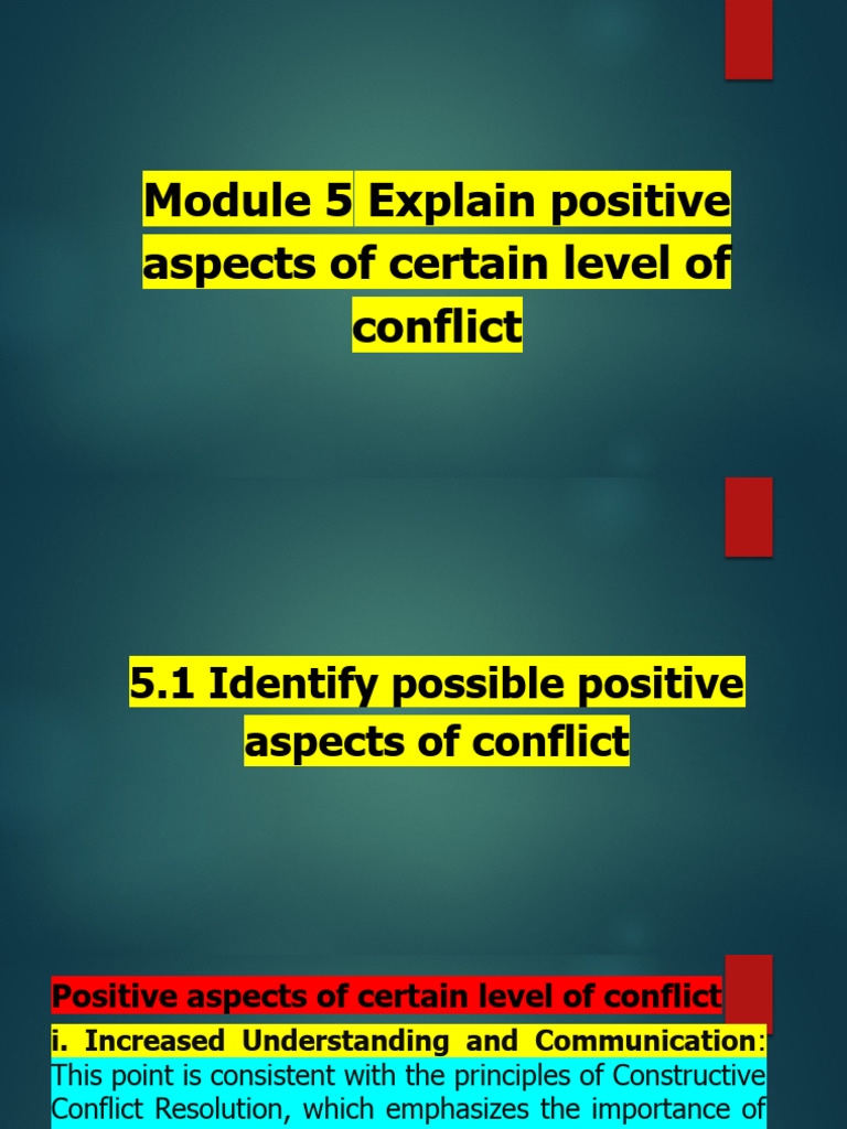 CONFLICT MANAGEMENT ORGANIZATIONS MODULE 5 | Download Free PDF ...