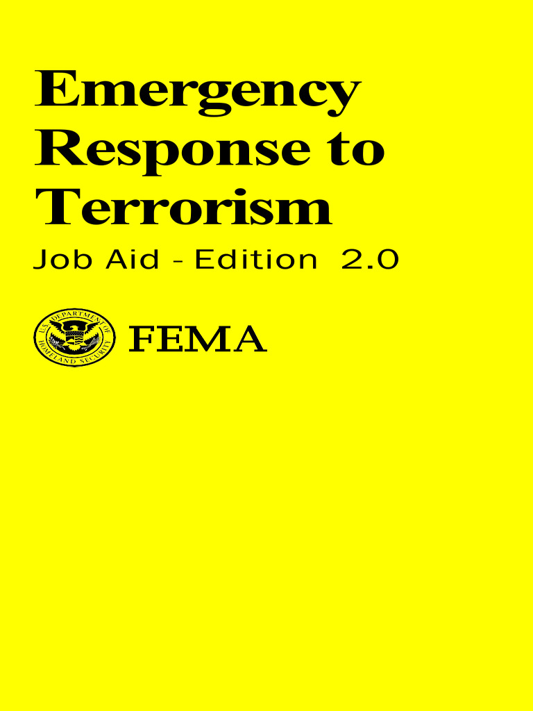 FEMA-Job-Aid-2.0-color | Download Free PDF | Chemical Warfare | Cbrn ...