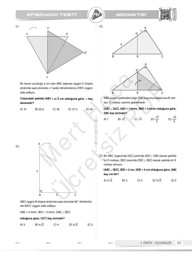 Geo 22. Gün 1. Video | PDF