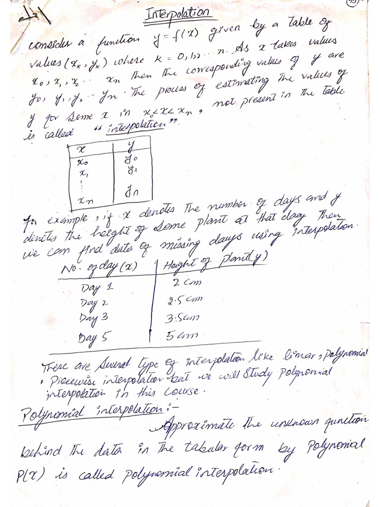 Interpolation Integration | PDF