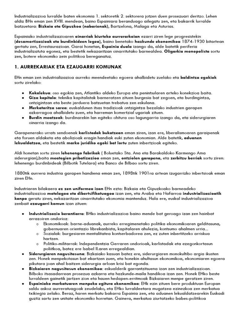 Historia 5.gaia Batxi 2 | PDF