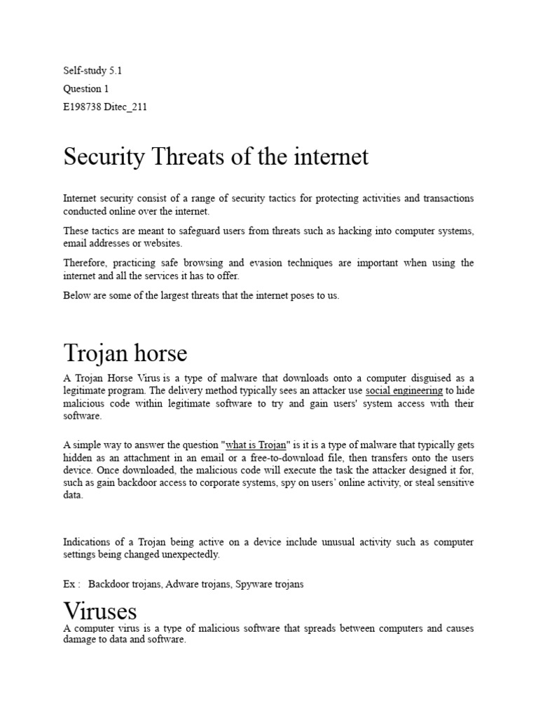 Question 1 | PDF | Phishing | Malware