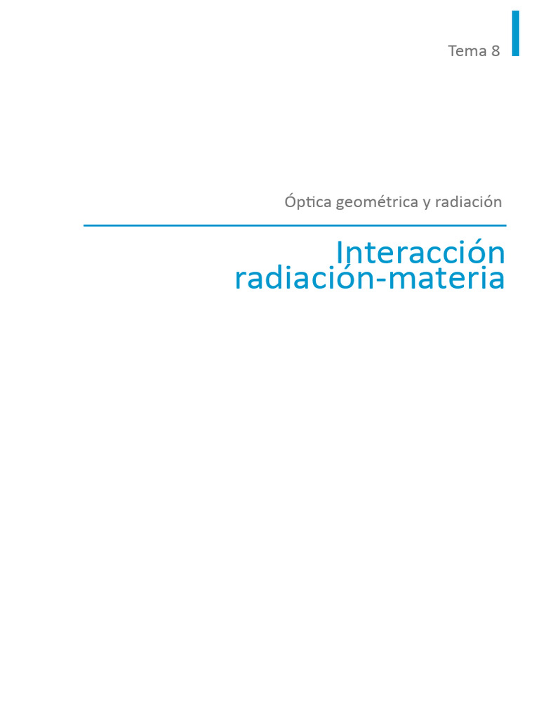 Tema 8 | PDF | Electrón | Importar