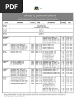 2025 Psle Exam Timetable | PDF | Linguistics