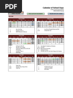 2024-2025 ISP Calendar | PDF