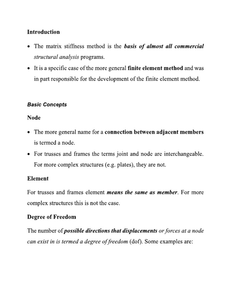 Lecture Notes 1TOS5 Theory of Structures | PDF