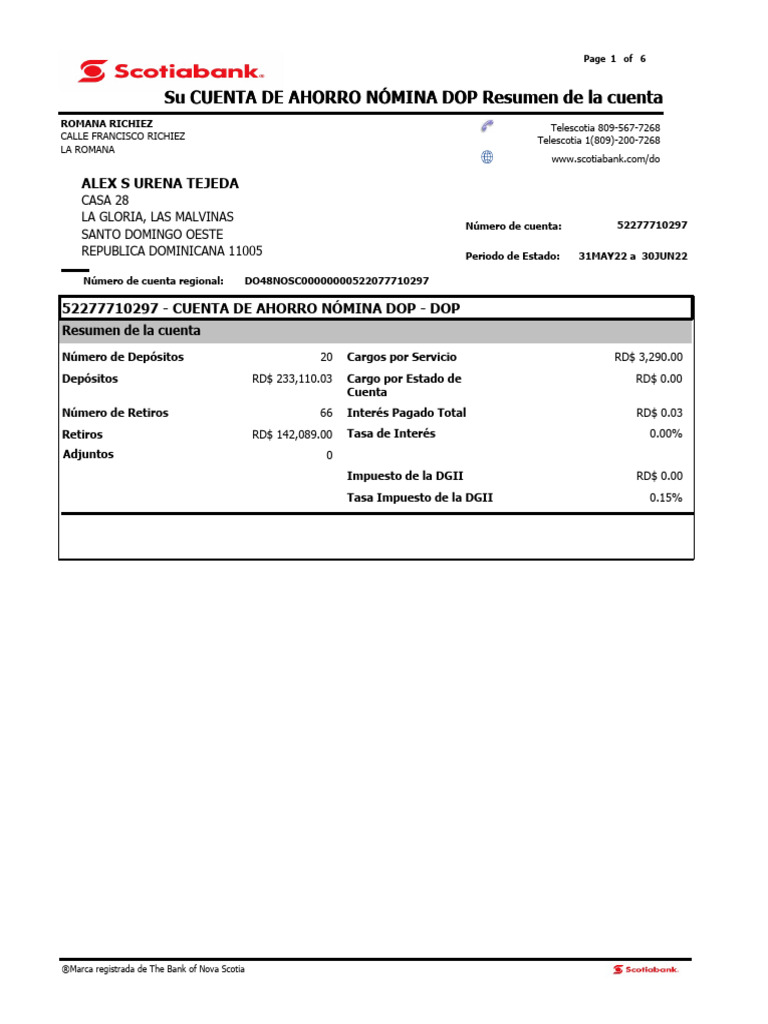 Documento PDF | PDF | Servicios financieros | Pagos