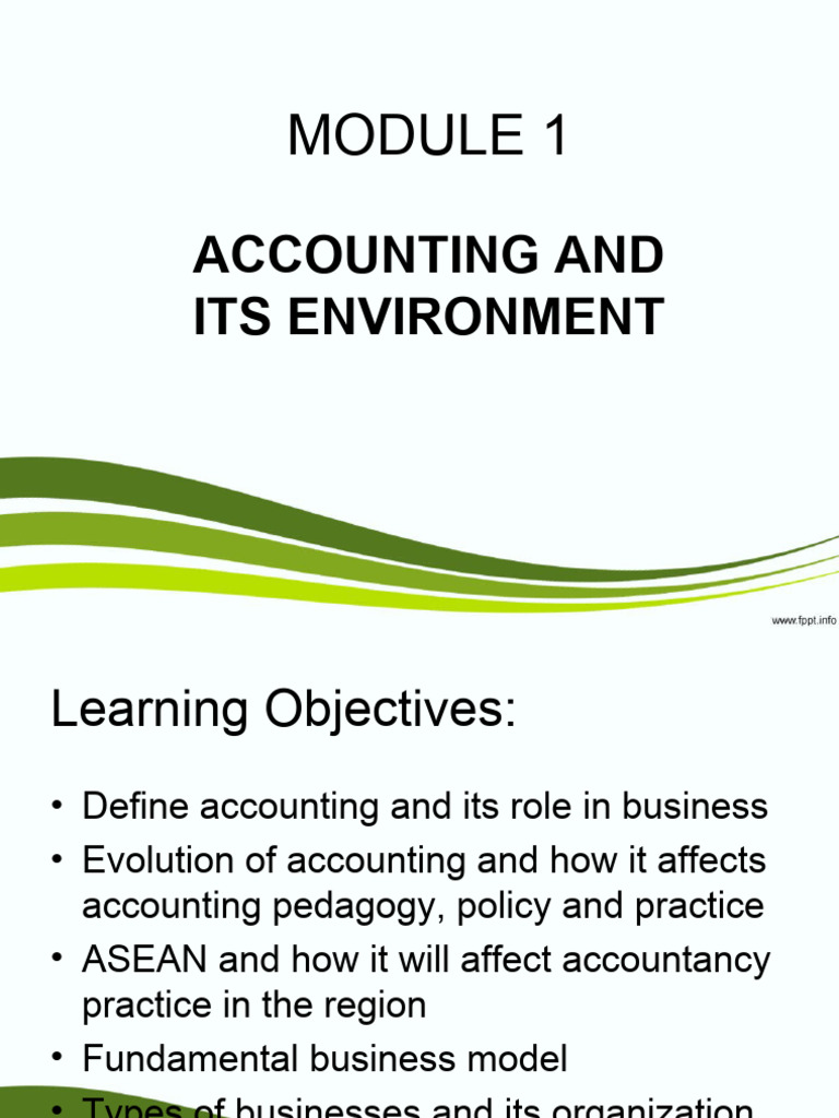 Module 1 Accounting and Its Nature | PDF | Certified Public Accountant ...