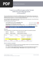 How To Fix Microsoft Word Showing PAGE MERGEFORMAT Instead of Page Numbers | PDF | Computers