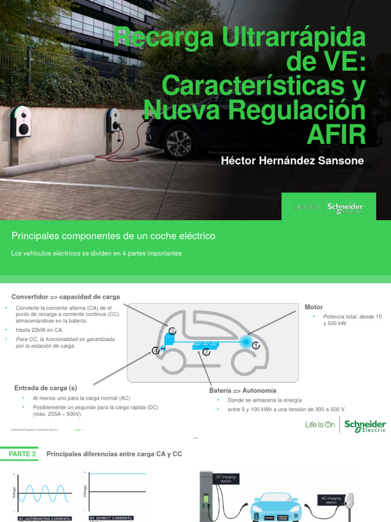 Recarga Ultrarrápida VE | PDF | Ingenieria Eléctrica | Energia electrica