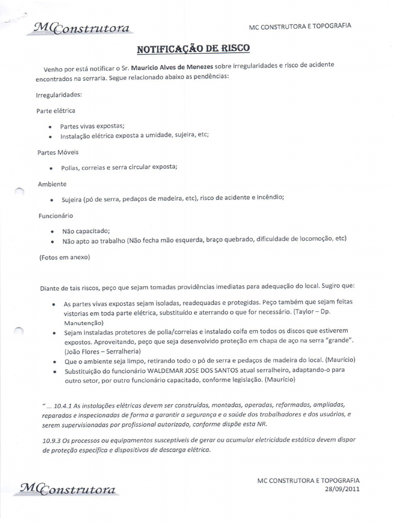 ANEXO II - Documento III - Serraria | PDF