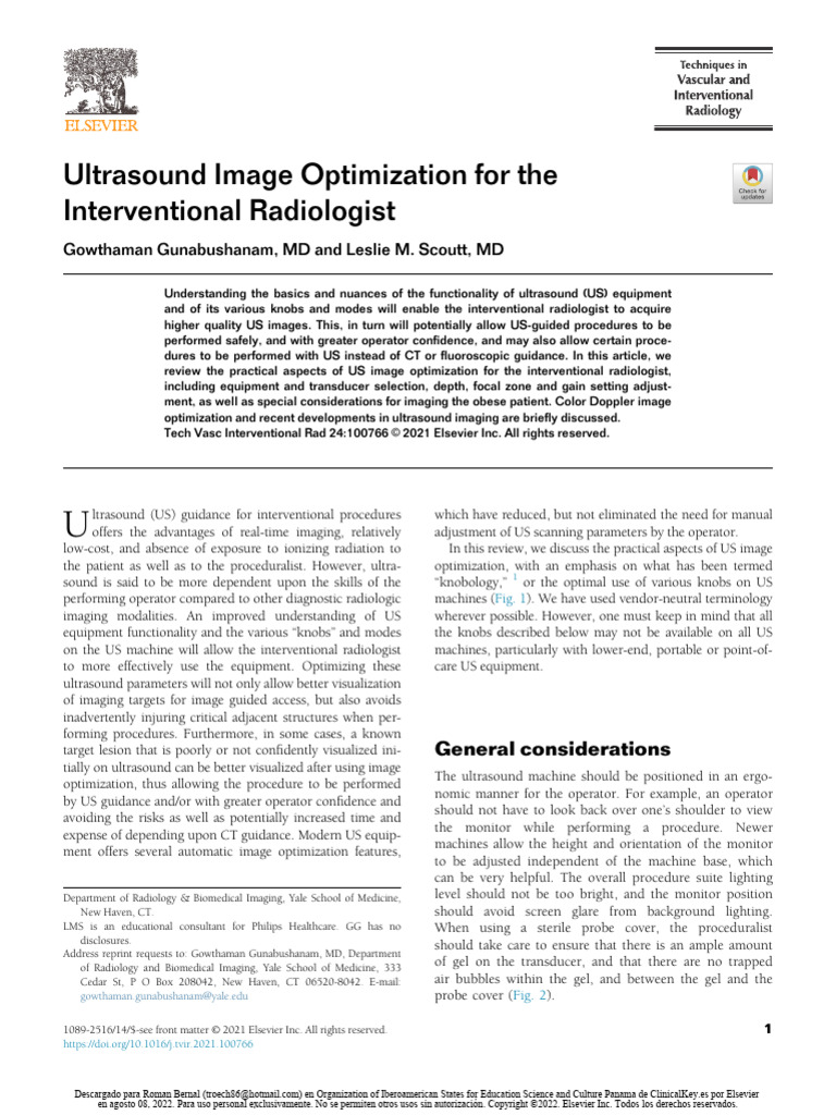 Schematic representation of the various knobs of a generic ultrasound ...