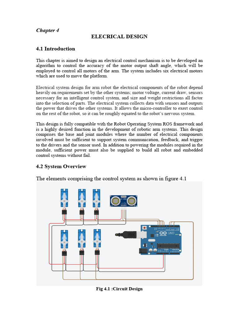 Electrical Design | PDF | Ultrasound | Electric Motor
