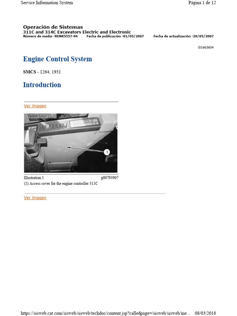 Engine Control System | Download Free PDF | Switch | Pump