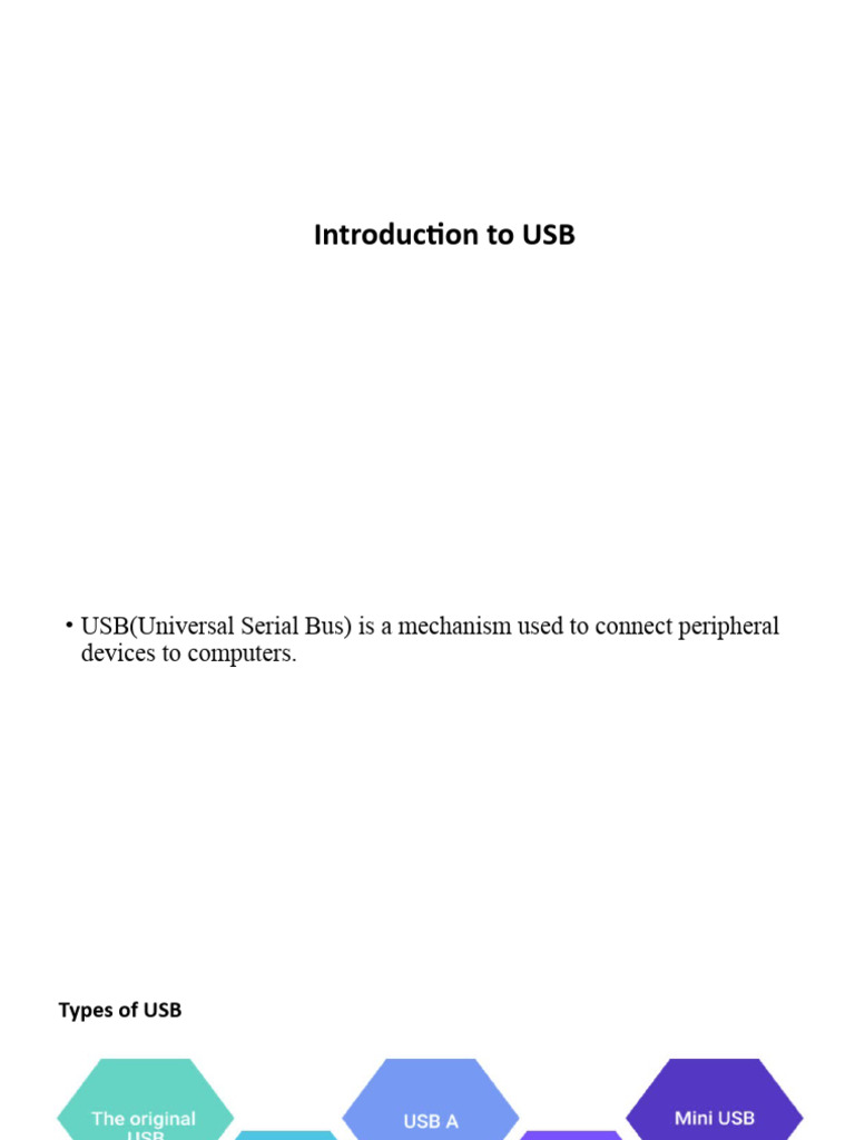 USB.ppt | Download Free PDF | Usb | Laptop