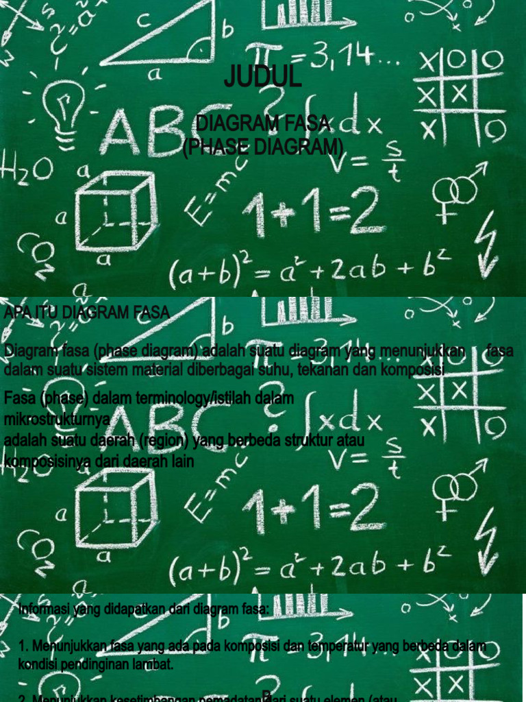 Pengertian dan Contoh Diagram Fasa | PDF