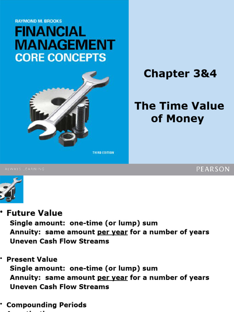 Chapter 3&4 Brooks - 3e - PPT - 03 - Modified | PDF | Time Value Of ...