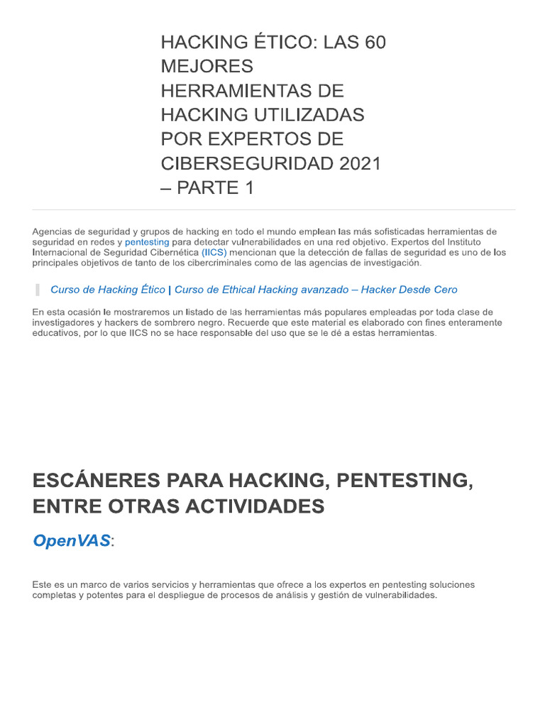 Hacking ético Pdf