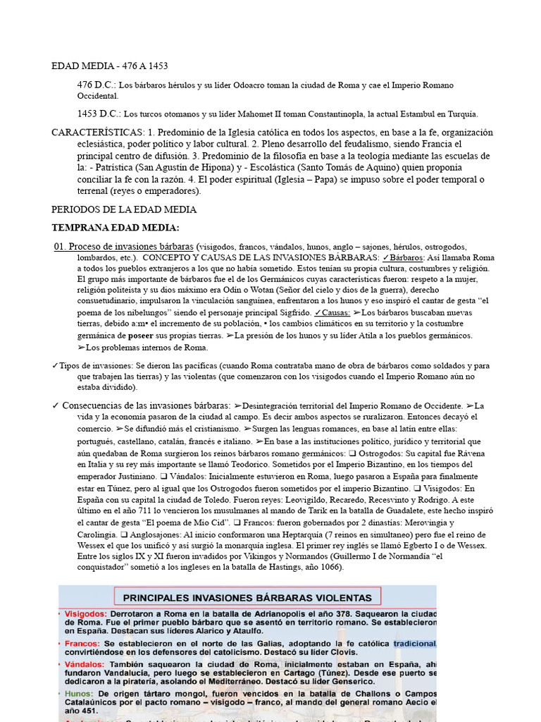 Edad Media I | PDF | Carlomagno | Edades medias