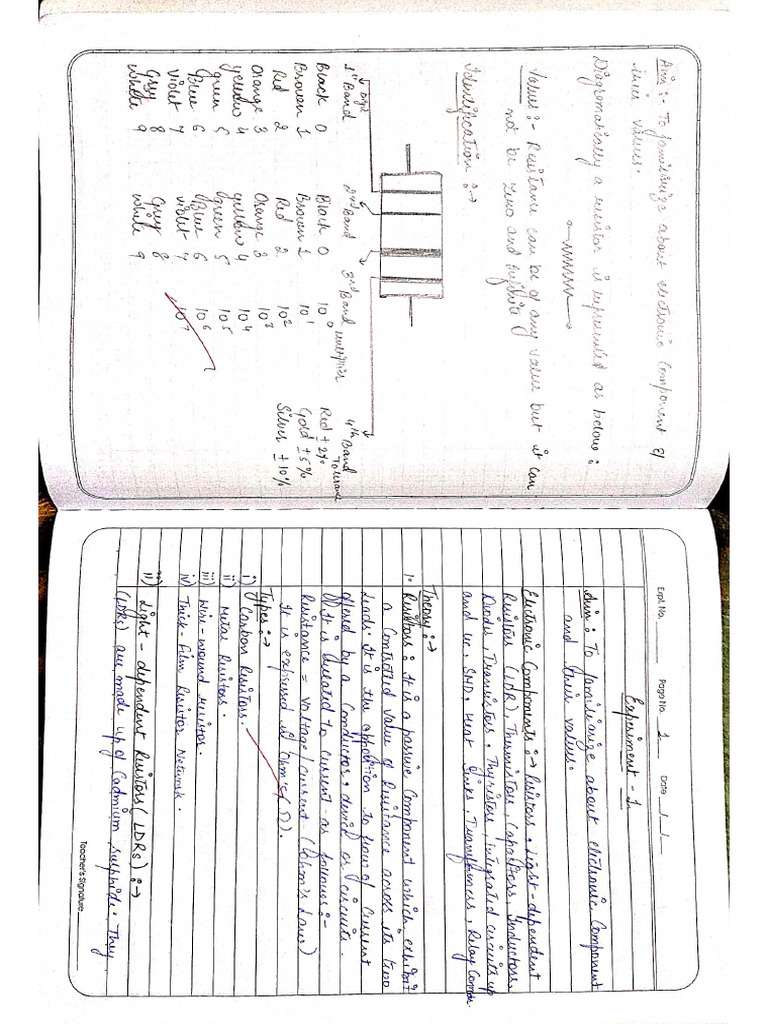 Electronics Practical | PDF
