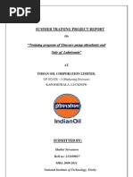 IOCL Mathura Training Report | PDF | Cracking (Chemistry) | Oil Refinery