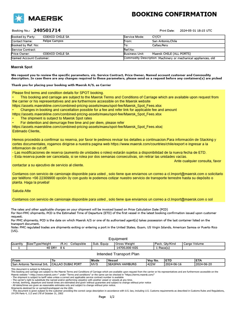 Hds tec | PDF | Freight Transport | Cargo