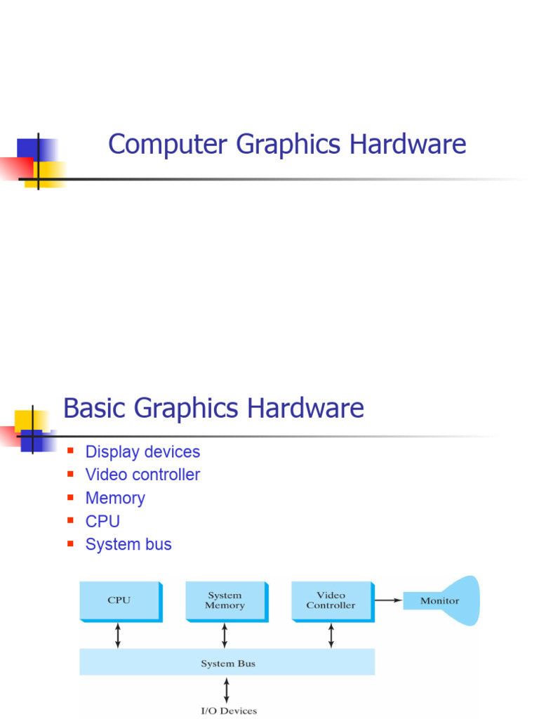 CIT 2211 - Lecture 2 - Graphics Hardware | PDF | Display Resolution ...