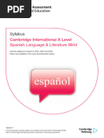 Syllabus: Cambridge International AS & A Level History 9489 | PDF