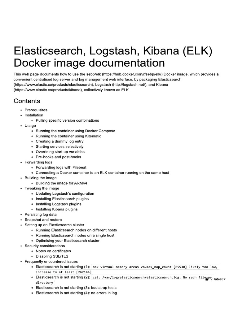Kibana | PDF