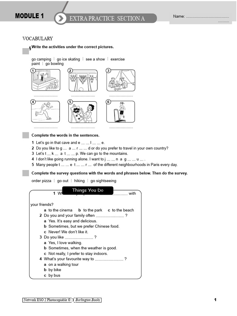 01Network2_XPrac_Mod1A | PDF | Linguistic Typology | Linguistic Morphology