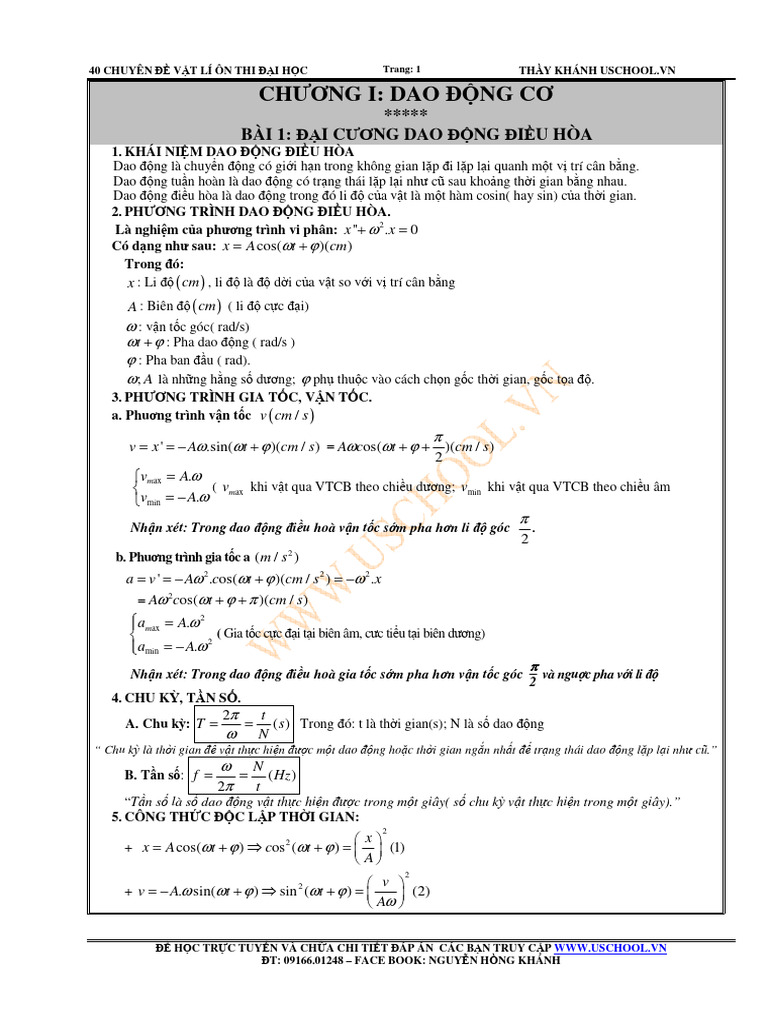 dao dong dieu hoa | PDF