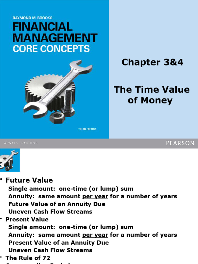 Chapter 3,4,6,7,9,11,14 | PDF | Time Value Of Money | Present Value