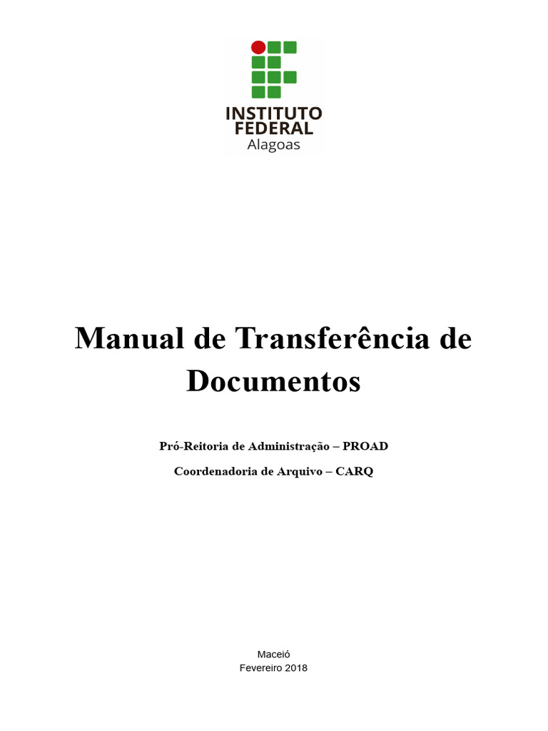 Manual de Transferencia de Documentos | PDF | Empréstimos | Servidor ...