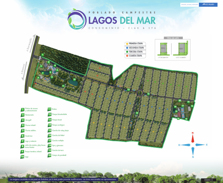 Planos Lagos Del Mar 2022 | PDF