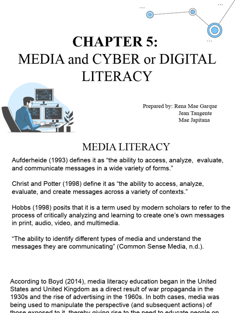PROF ED 10 Chapter 5 | PDF | Literacy | Information Literacy