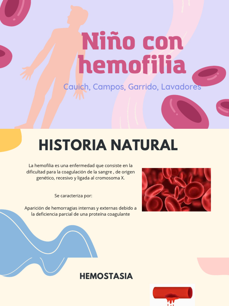 Hemofilia | PDF | Coagulación | Hemofilia
