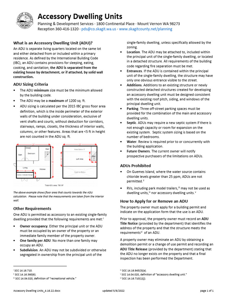 Accessory Dwelling Units | PDF | Residential Buildings | Buildings And ...