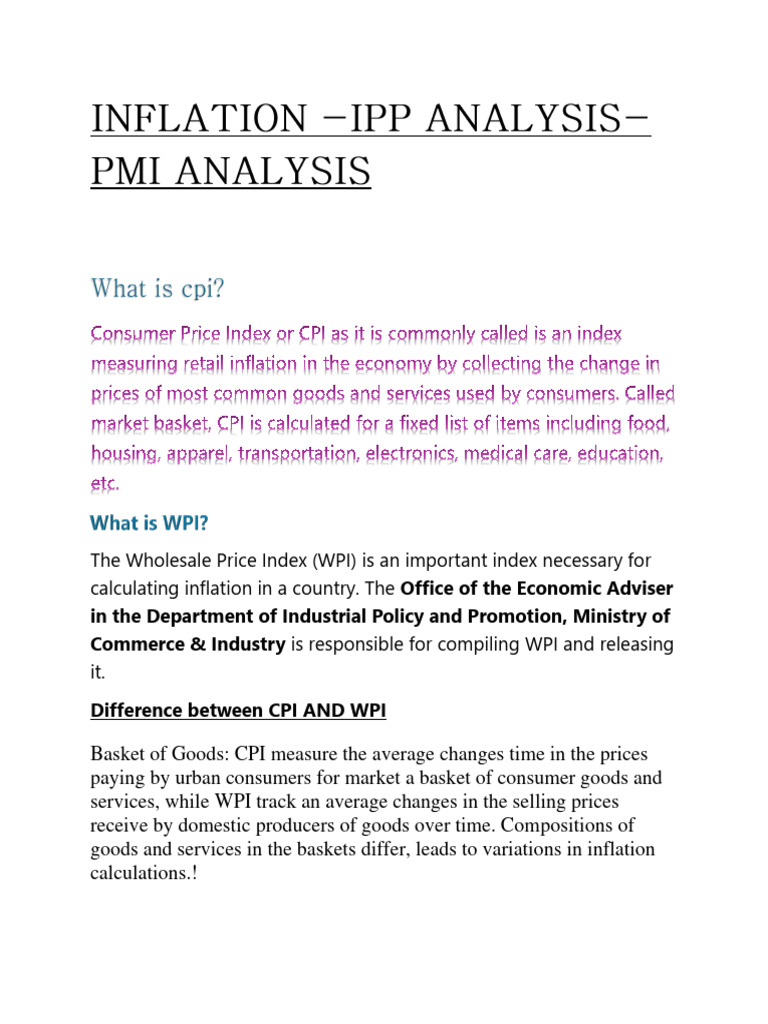 Inflation Tsk4 | PDF | Inflation | Consumer Price Index
