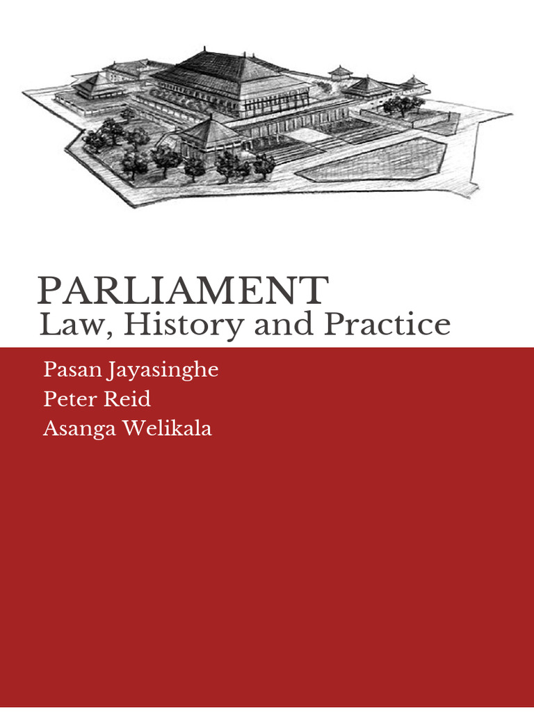 Parliament Law History and Practice | PDF | Bill (Law) | Legislature