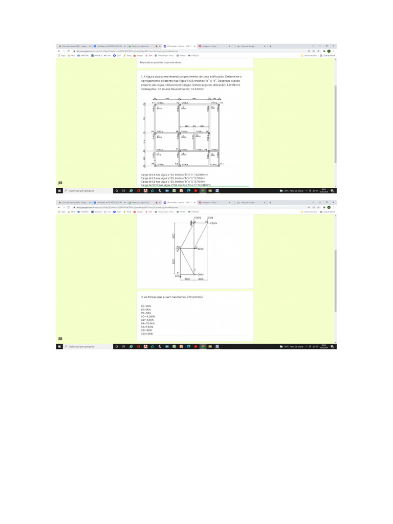 Prova Estatica 2 Unidade UCSAL | PDF