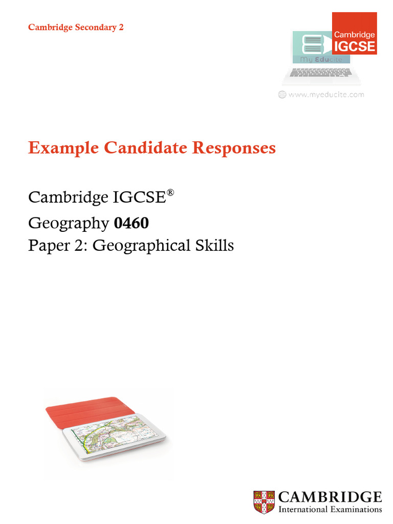0460 Example Candidate Responses Paper 2 | PDF | Geography | Rain