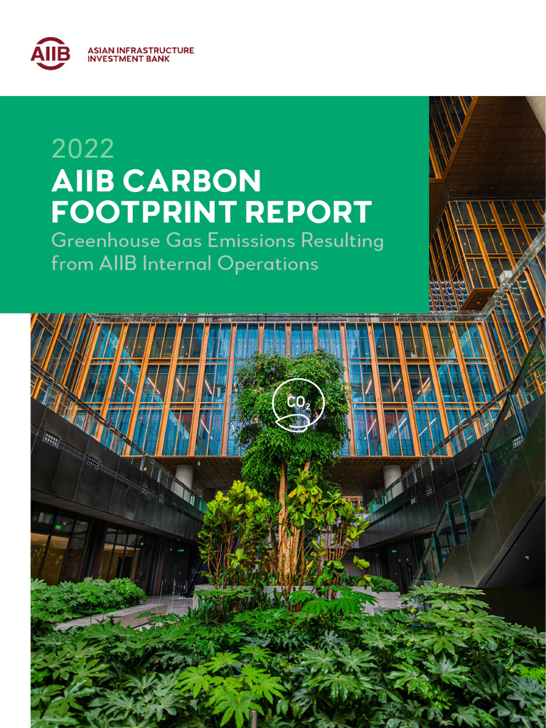 2022 AIIB Carbon Footprint Report 11DEC WEB | PDF | Carbon Footprint ...